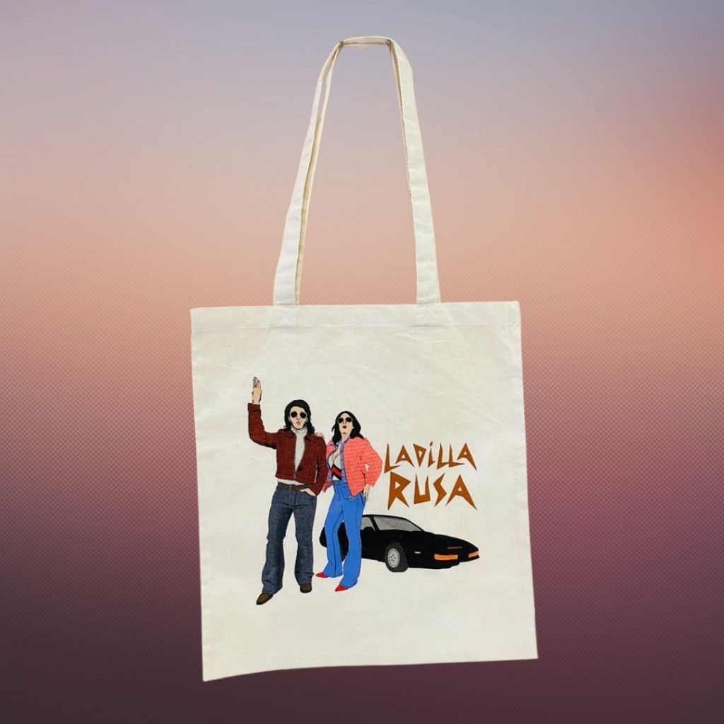 Totebag Ladilla Rusa KITT y los coches del pasado – Ladilla Rusa